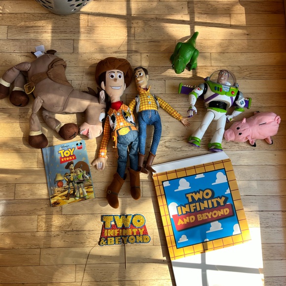Disney | Toys | Toy Story Characters And Birthday Supplies For 2nd ...